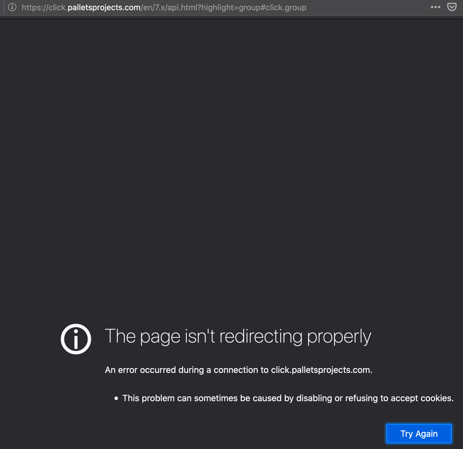 documentation broken redirects · Issue #1544 · pallets/click · GitHub